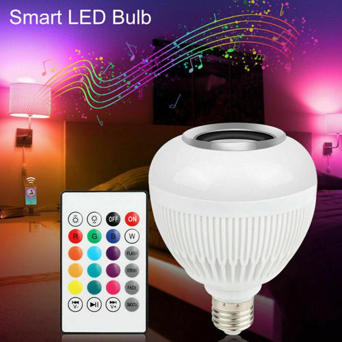 Rgb Bulb With Bluetooth And Speaker – HS Supply